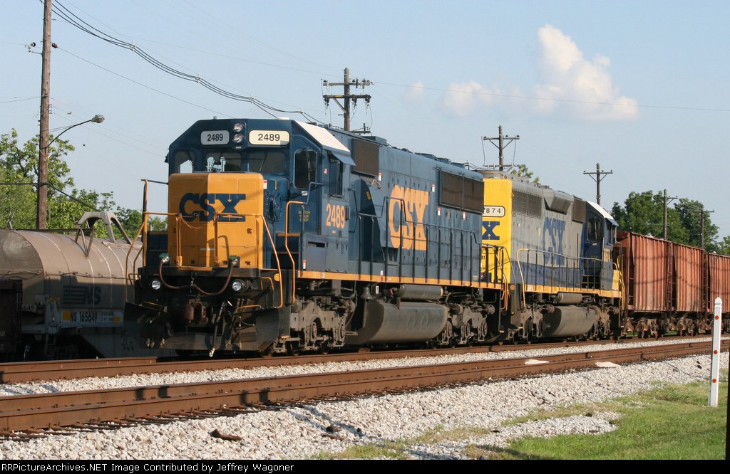 CSX Ballast Train